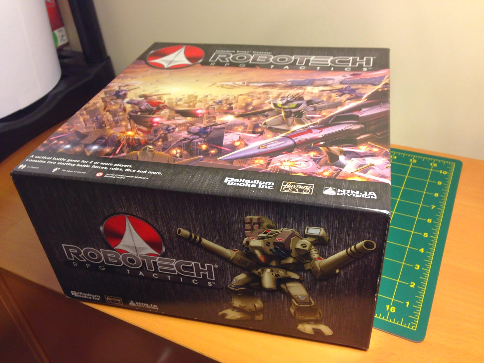 RPG and Tactics: Robotech RPG Tactics Main Box set Review