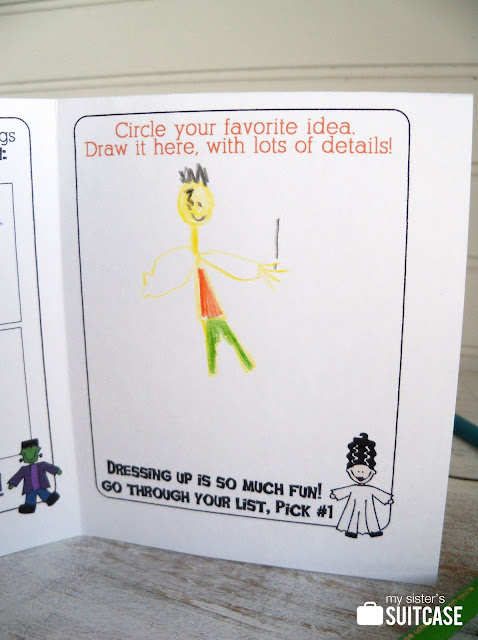 Halloween Kids Printable Book - The Idea Room