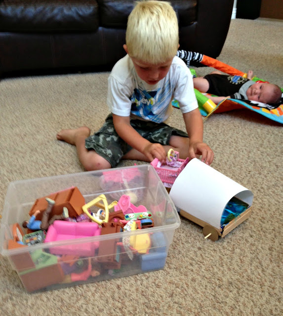 Blue Skies Ahead: Pioneer Day Covered Wagon Craft