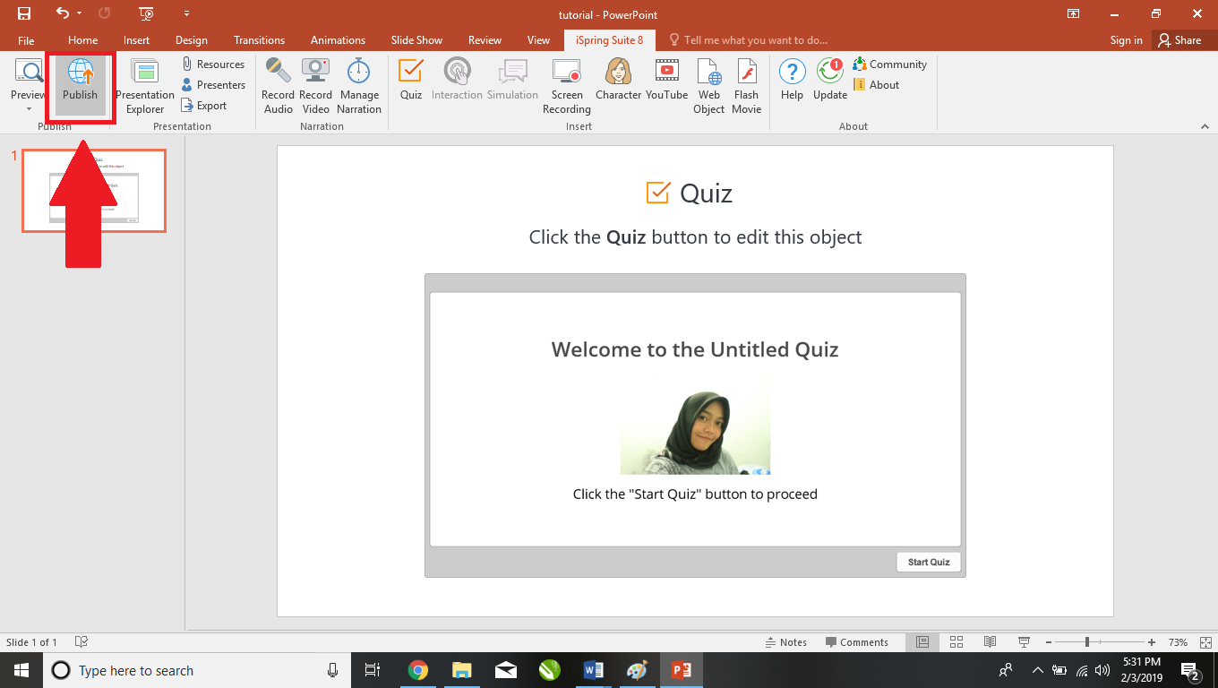 CARA MEMBUAT QUIZ MENGGUNAKAN ISPRING