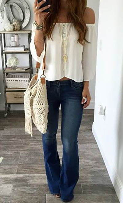 STYLE TIPS ON HOW TO WEAR OFF THE SHOULDER TOPS ~ In FUNAAB