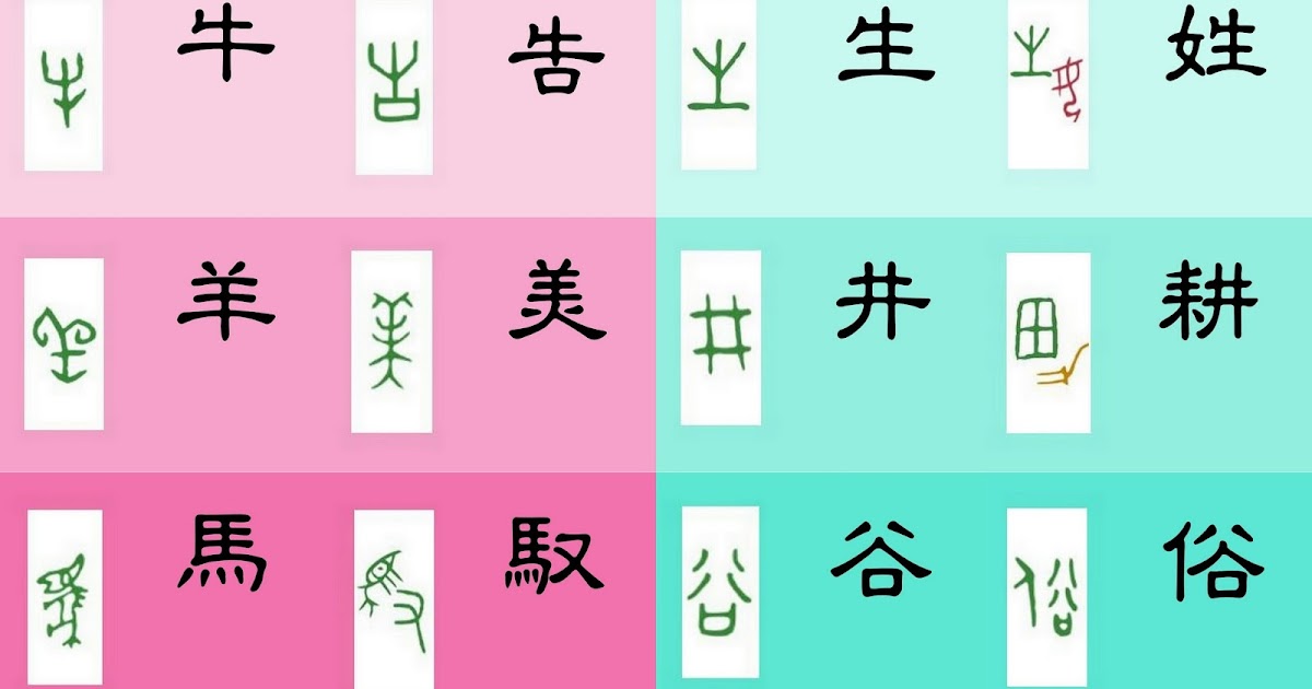 100 Stories of Chinese Pictograms: 象形字Xiang Xing Zi the pictographic ...