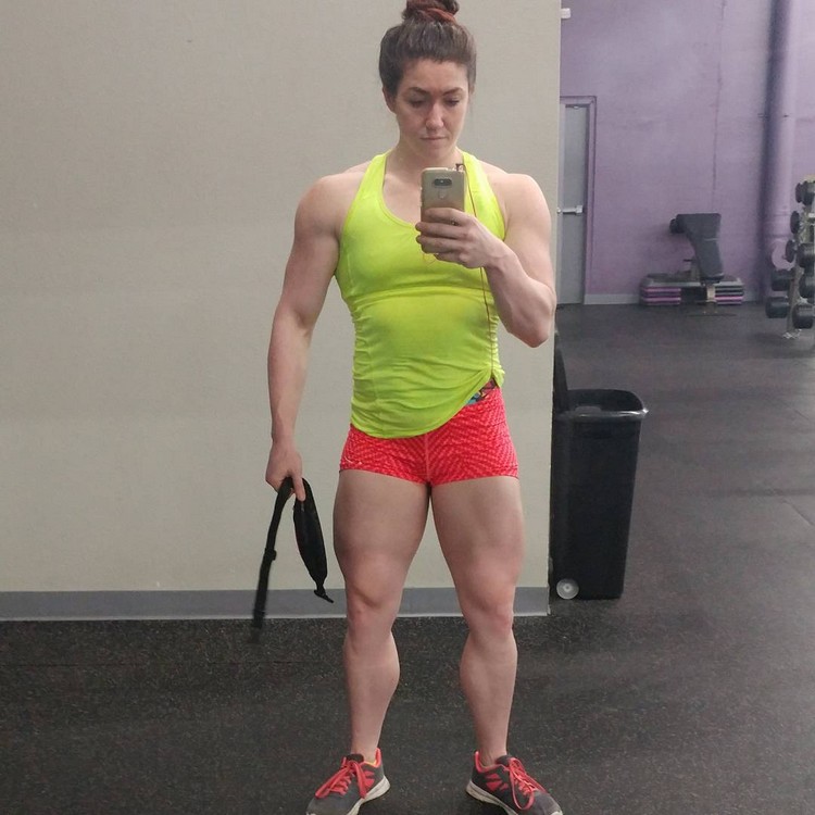 Most muscular!!! Rachael Chaskey - Strong Girl Abs