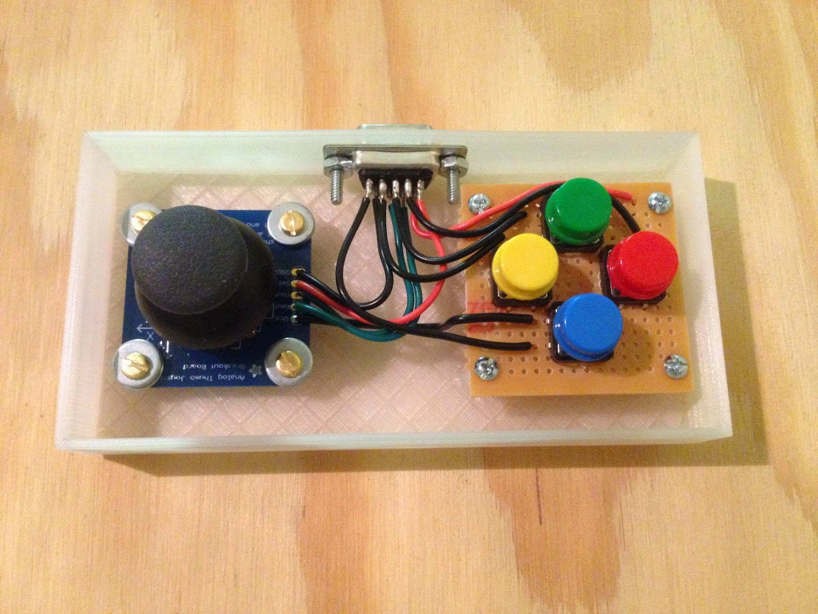 Clint's Projects: Arduino Retro Computer: Joystick Construction