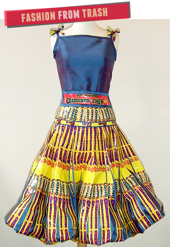 Bubby and Bean ::: Living Creatively: Fashion from Trash // My Recycled ...