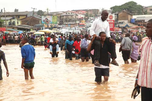 Heavy Rainfall Wreak Havoc In Lagos & Ogun - NaijaGists.com ...