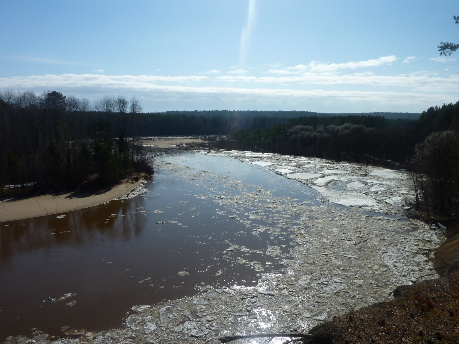 Czech student in Russian Siberia: Along Yenisei River to city Yeniseysk ...