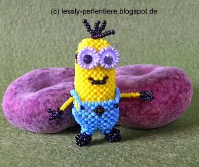 Lesslie`s kleine Welt der Perlentiere: Big Head Minionbande