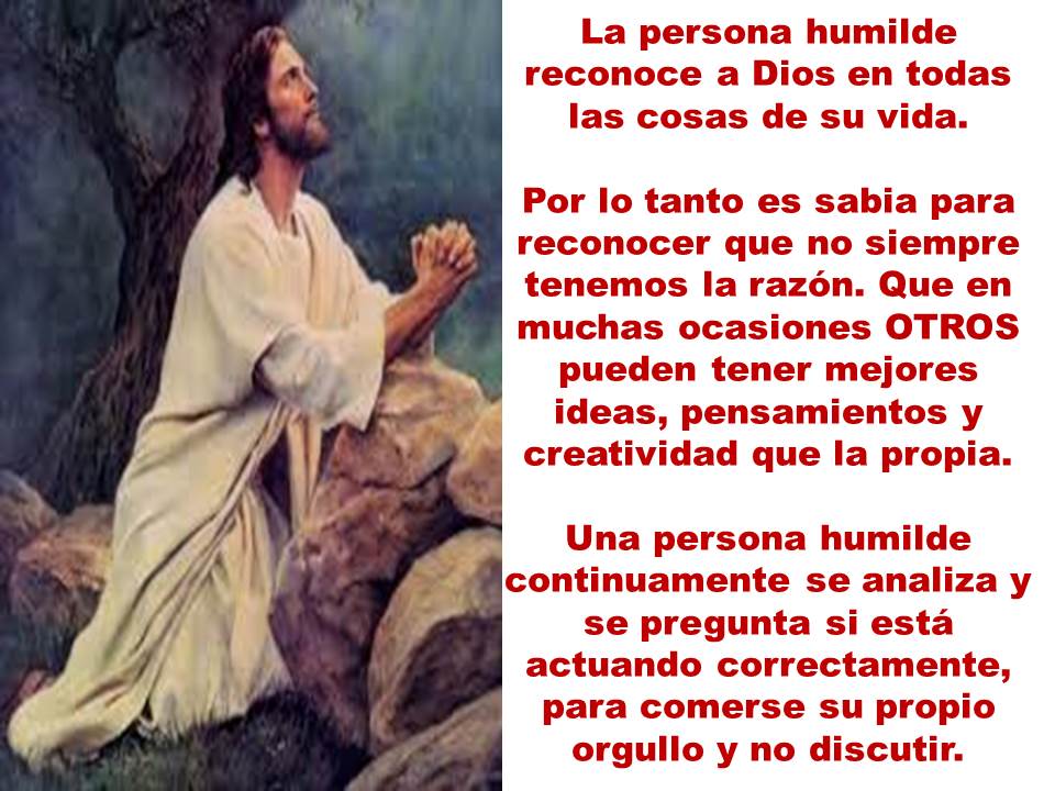 Con pasos firmes en Dios: HUMILDAD QUE TRAJO SALVACIÓN Y VIDA.