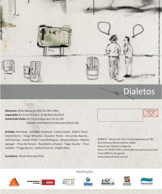 História da Arte: Abertura da exposição DIALETOS