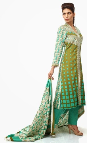 Orient Linen Collection 2013-14 | Latest - Linen 2013 Winter Dresses ...