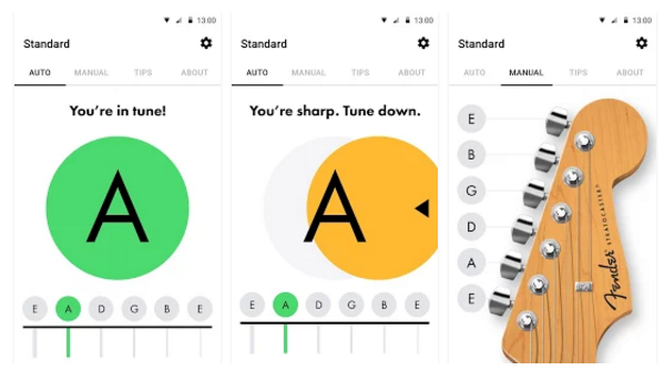 Guitar Tuner Free- Fender Tune - Youth Apps