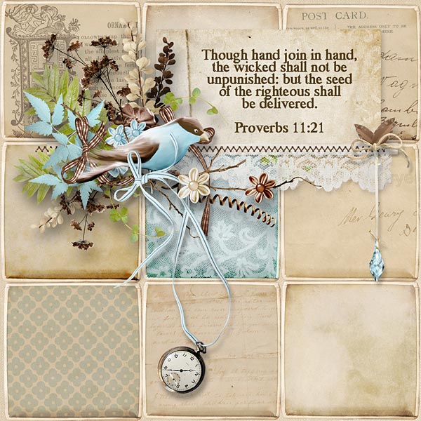 Layout for Today: Proverbs 11:21