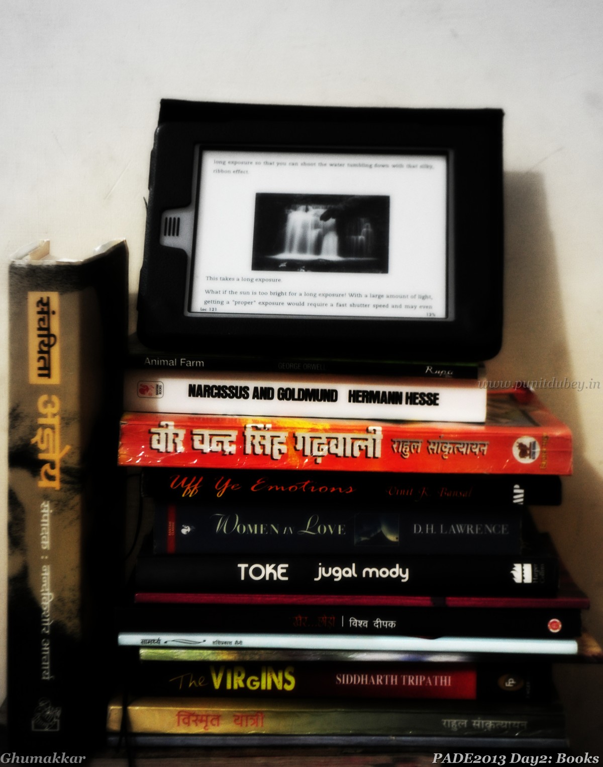 Photo A Day Experiment (PADE) Day2 - Books