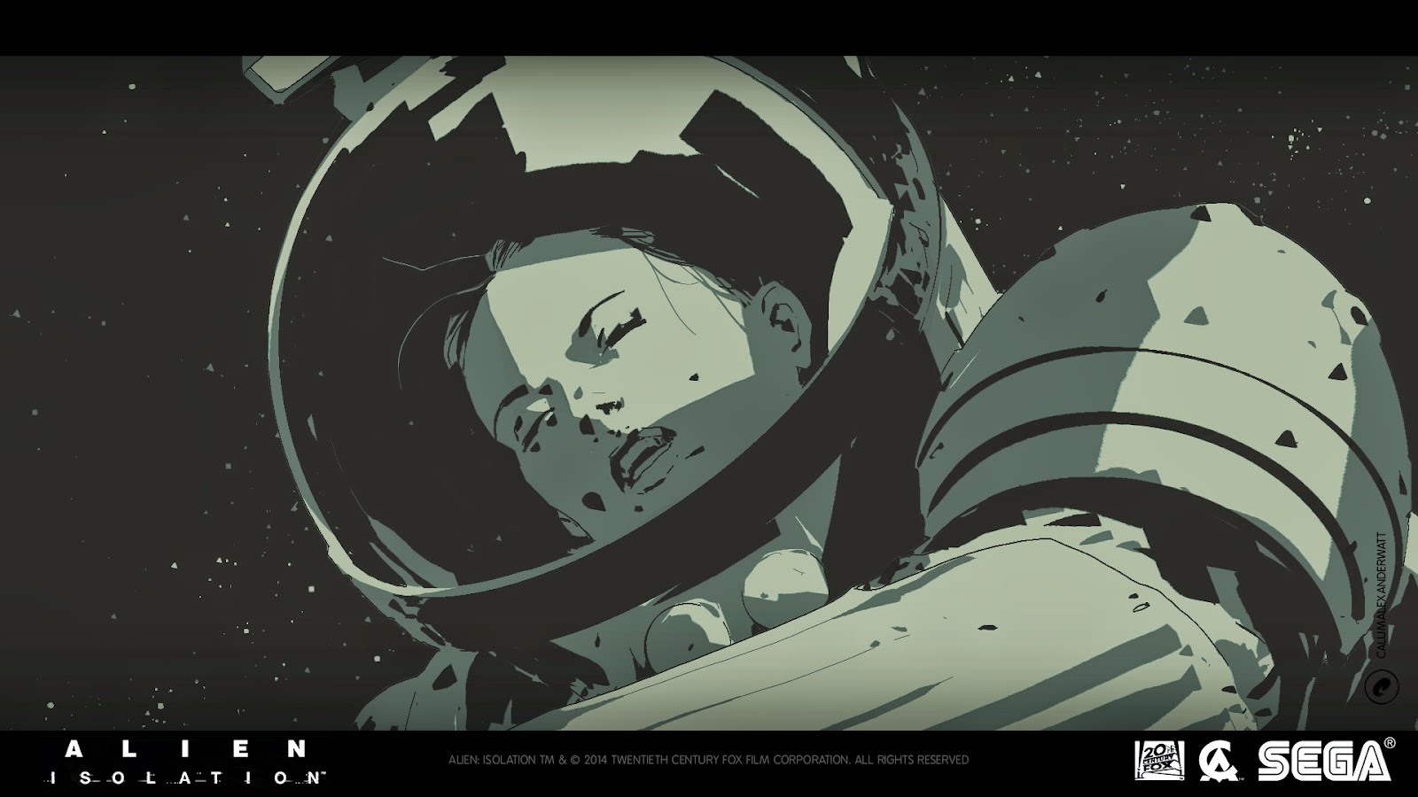 caw art: ALIEN:Isolation (part 1)