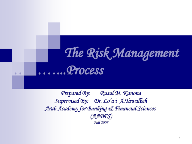 The Risk Management Process Software Engineering the-risk-management-process-software-engineering