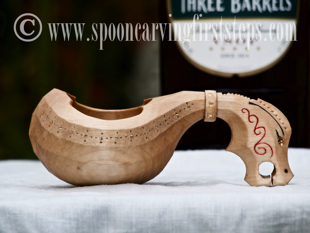 Jon Mac.Spoon Carving First Steps: kuksa and Ale hens.