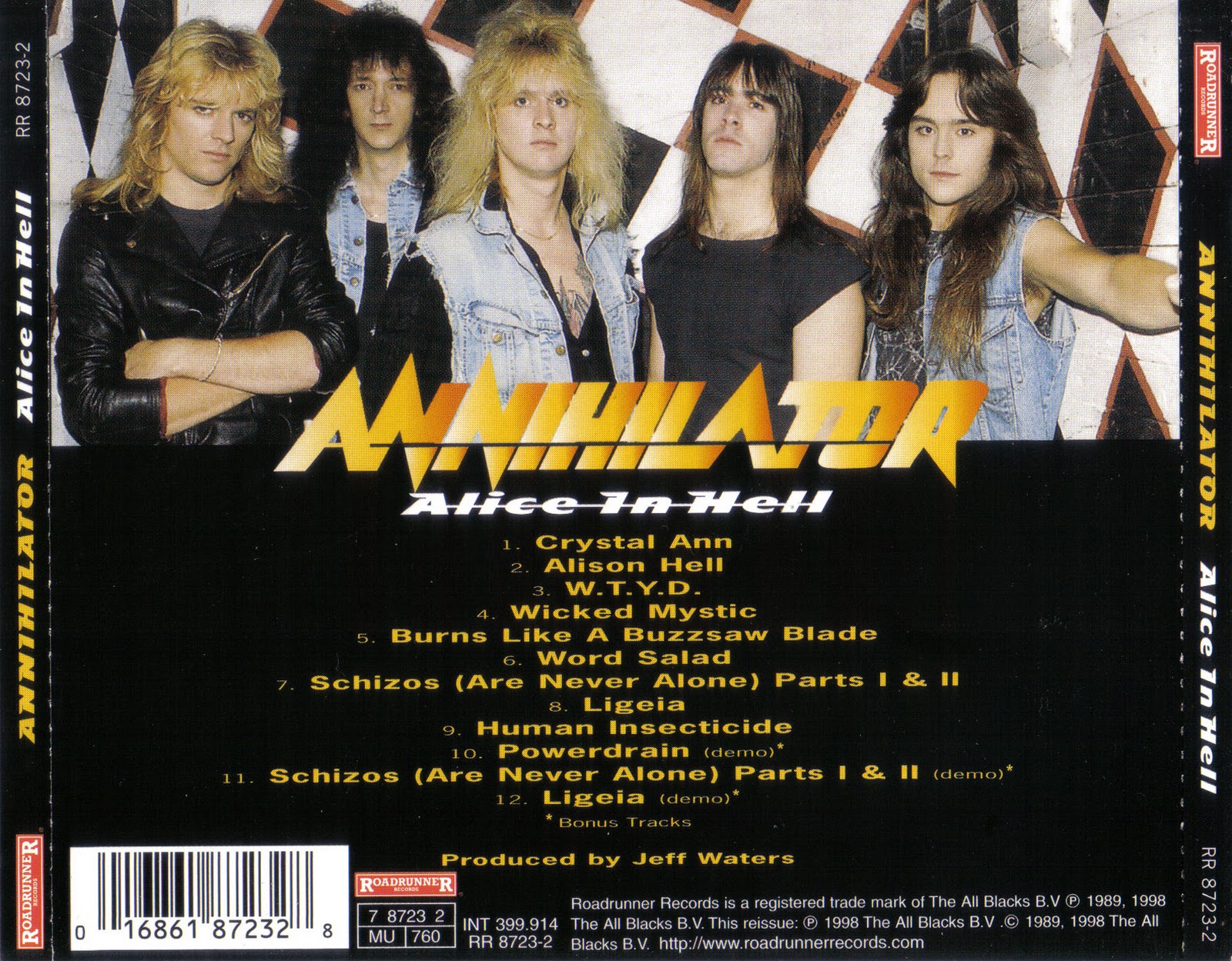 Namenlos: ANNIHILATOR - ALICE IN HELL (With Bonus Tracks)
