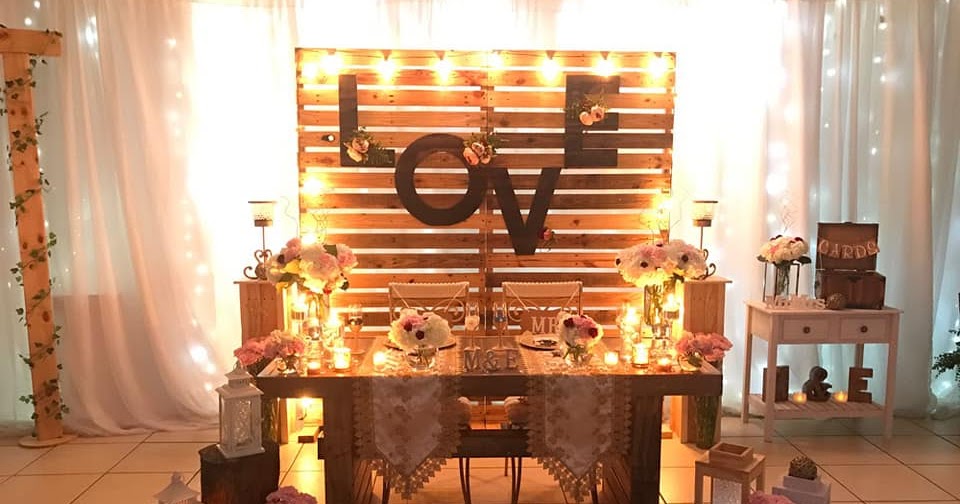 Decoración de bodas con materiales reciclados | Construccion y ...