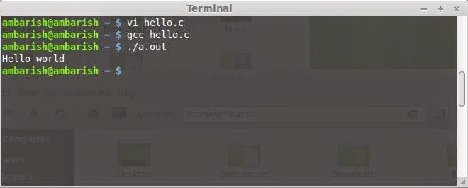 How to compile and run C/C++ code in Linux ~ BE OPEN SOURCE