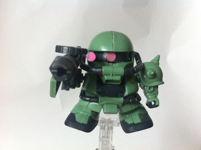 Sd Gundam BB Senshi in New York - SDガンダム BB戦士 in ニューヨーク : MS-06F Zaku ...