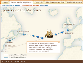 English is all around: The First Thanksgiving