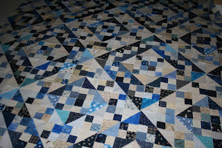 The Cozy Quilter: Blue Ridge Beauty Layout and some Quilty Mail