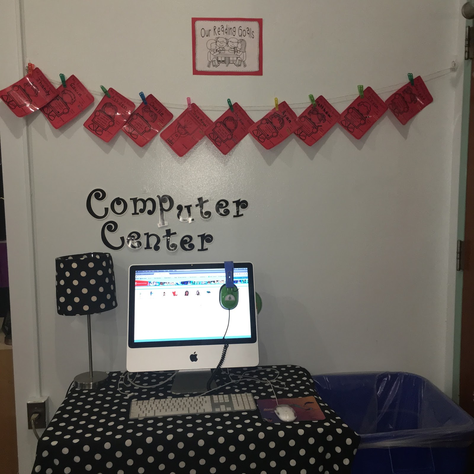 Our Cozy Computer center... | Ms.T's Sweeties