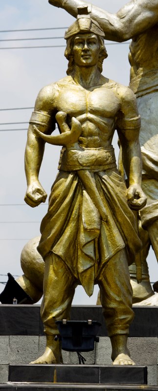 Indonesia As I "See": Patung Pandawa Lima - Statues of Five Pandavas at ...