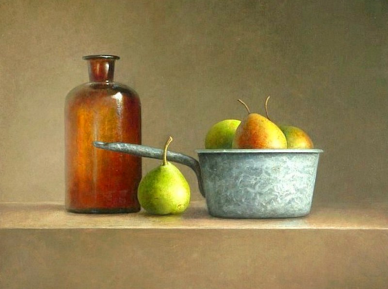 Historia y evolución de la pintura artística : Bodegón pintura óleo lienzo