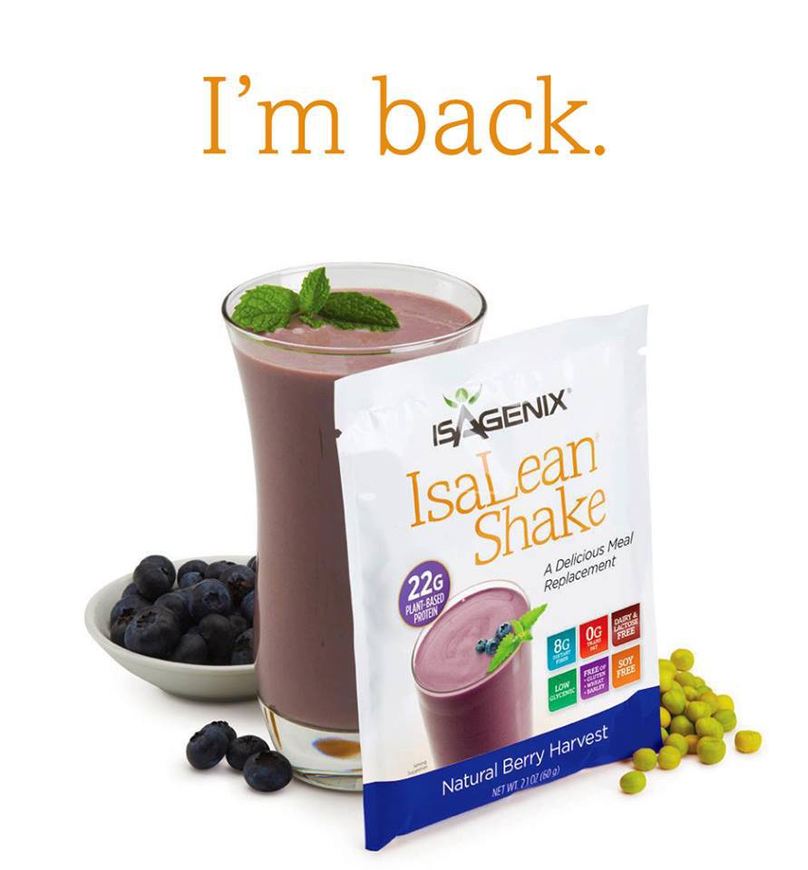 Isagenix Bulletin: IsaLean Shake - Natural Berry Harvest