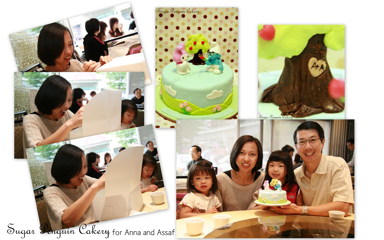 Sugar Penguin Cakery: When Smurf Met My Melody