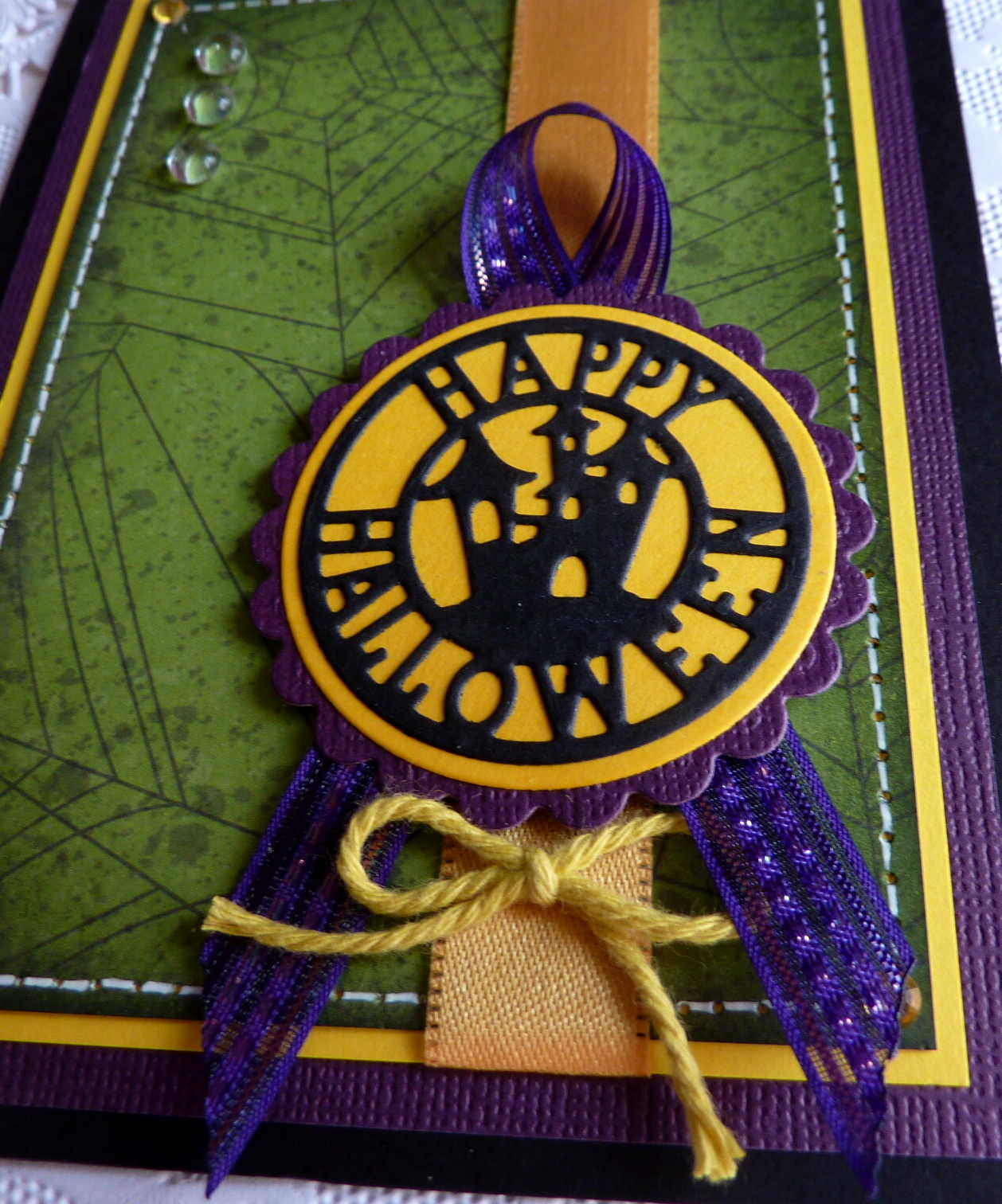 CottageCutz: Happy Halloween card