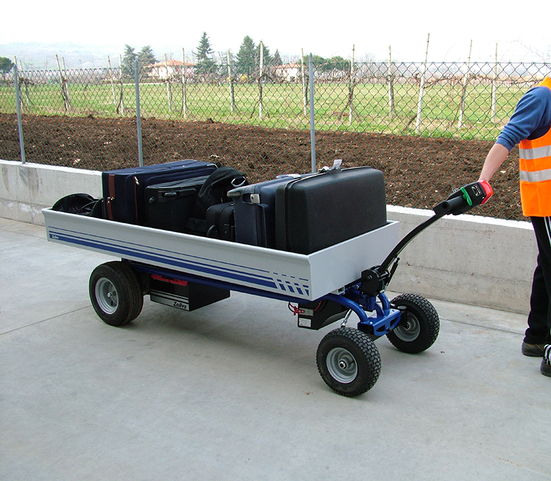 Zallys Jespi L - 4-wheel flatbed electric cart