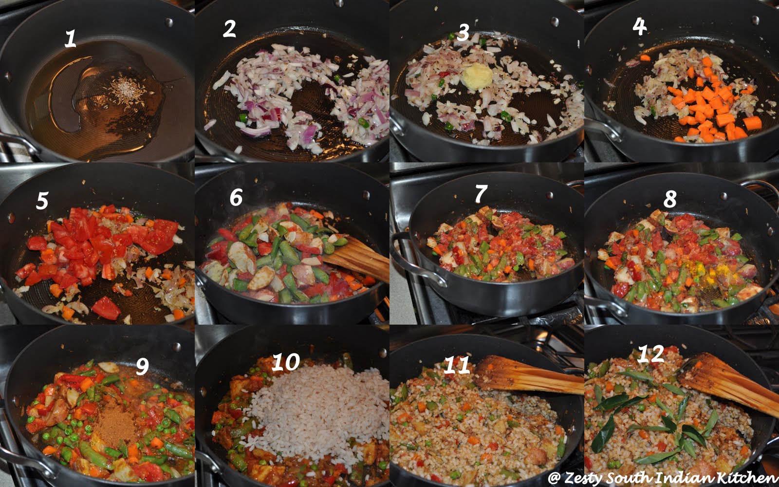 Tawa pulao/ Tava pulao: Mumbai street food: Rice cooked with spices and ...