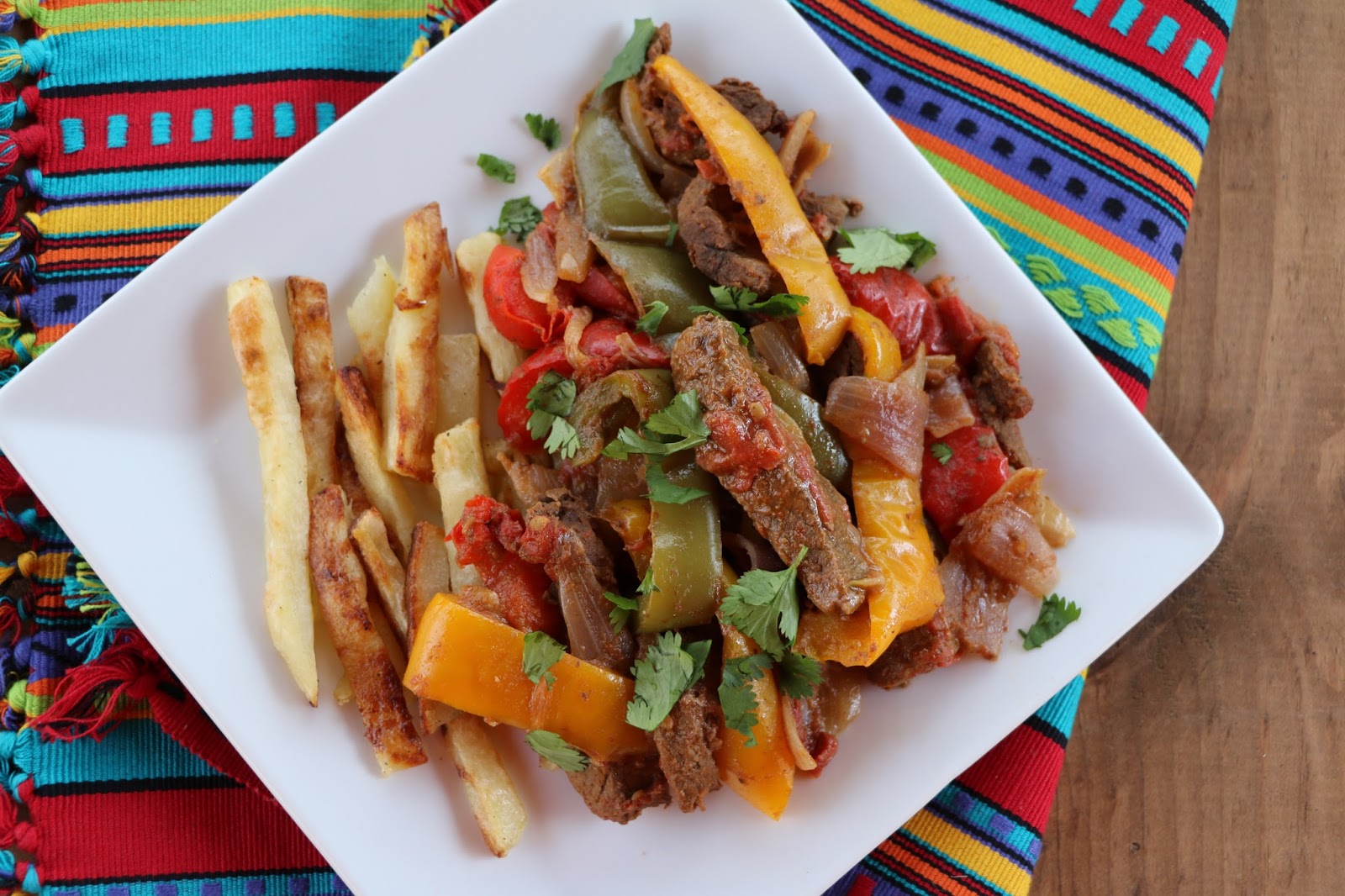 Yates Yummies: South American Stir Fry: Lomo Saltado