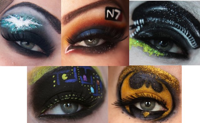 Makeup your Jangsara: Random collection of nerdy looks