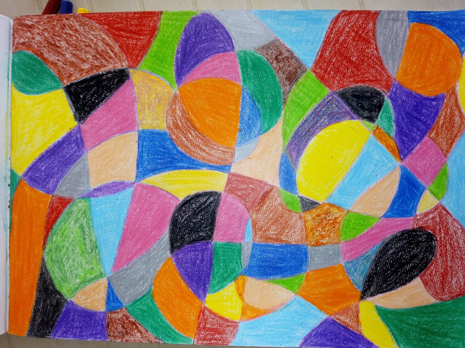 How to draw a Shapeless abstract drawing?