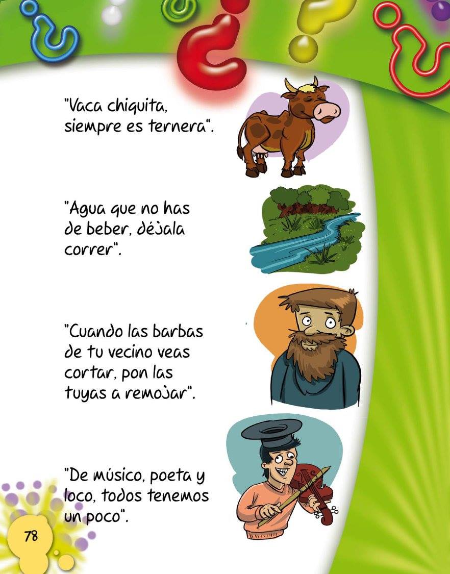 Fichas de Primaria: Refranes