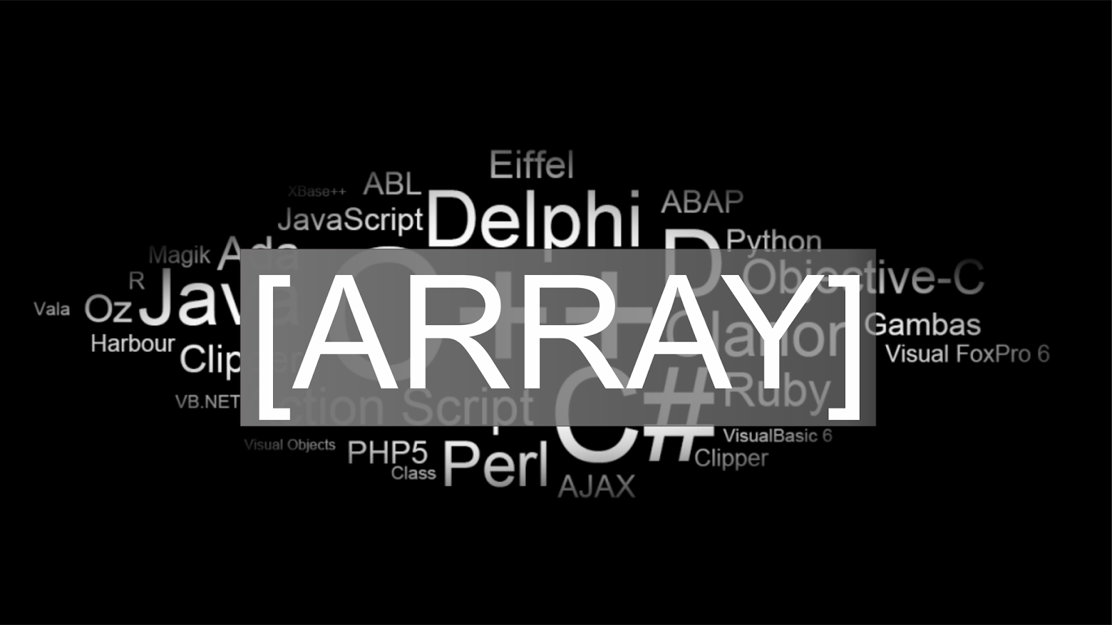 Pengertian, Bentuk Umum, dan Deklarasi Array