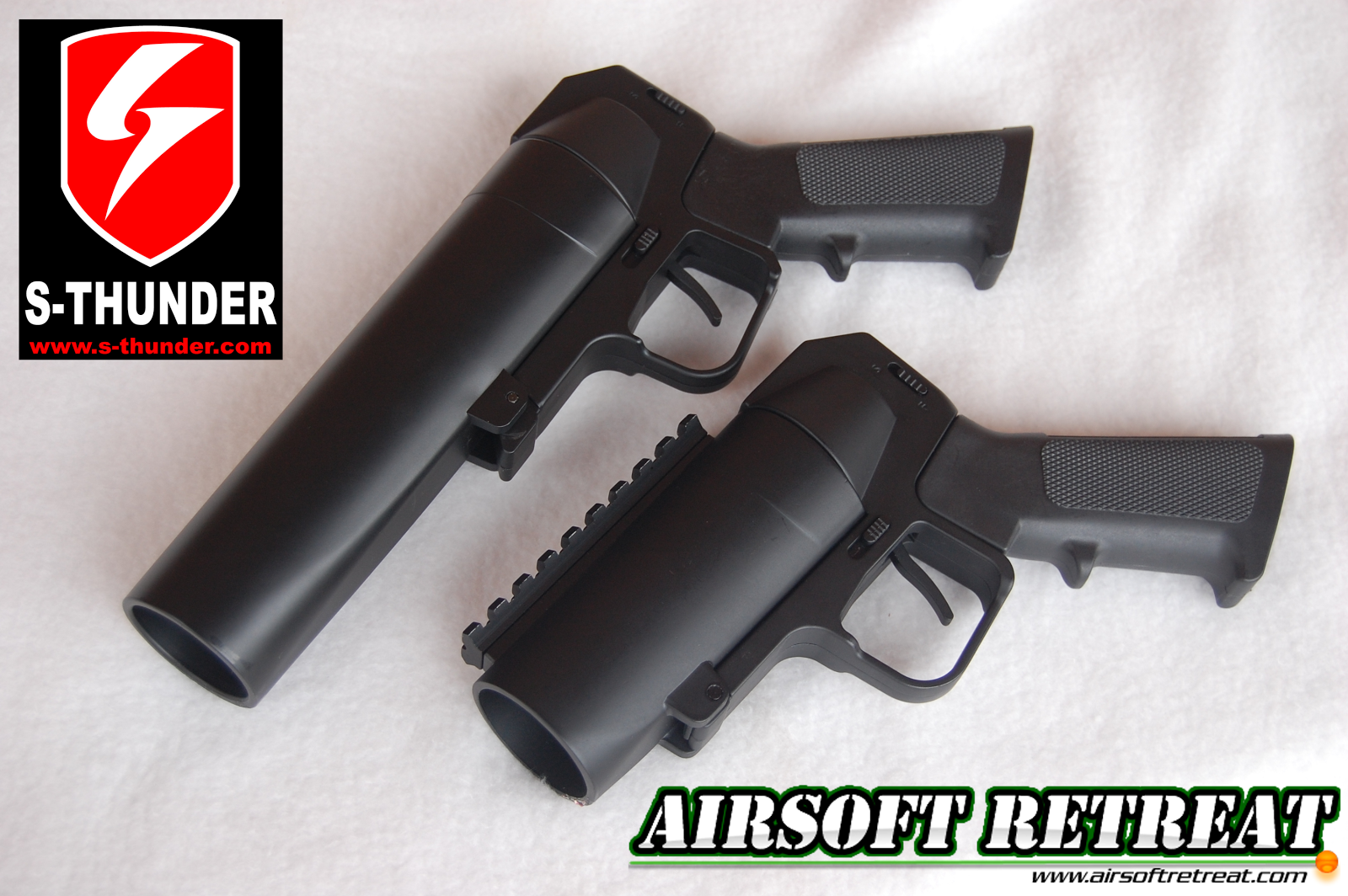 S-Thunder Polymer Long Barrel and Metal Short Barrel 40mm Launchers ...