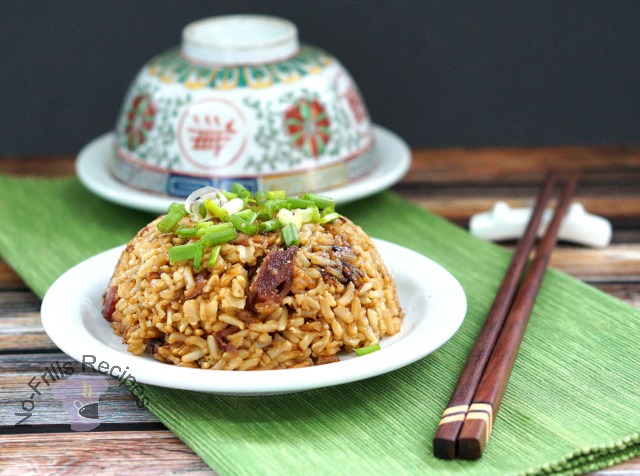 Waxed Meat Rice aka Lap Mei Fan ~ 臘味飯