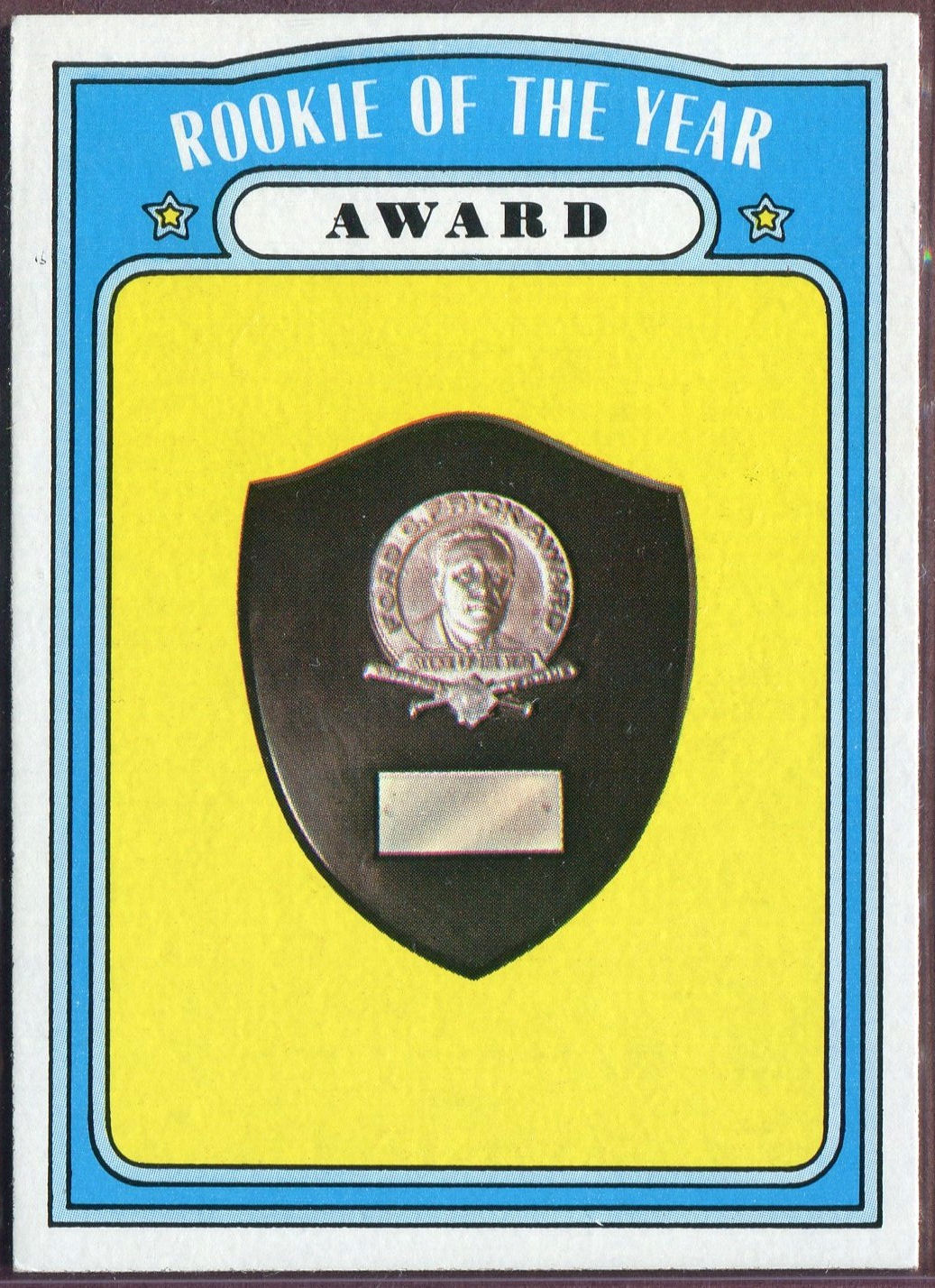 Cards That Never Were: 1972 Topps Rookie of the Year Award - Earl Williams