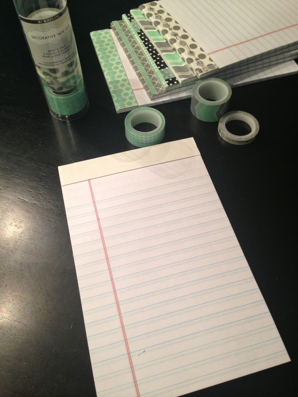 Commona My House: Simple Craft: Washi Note Pad