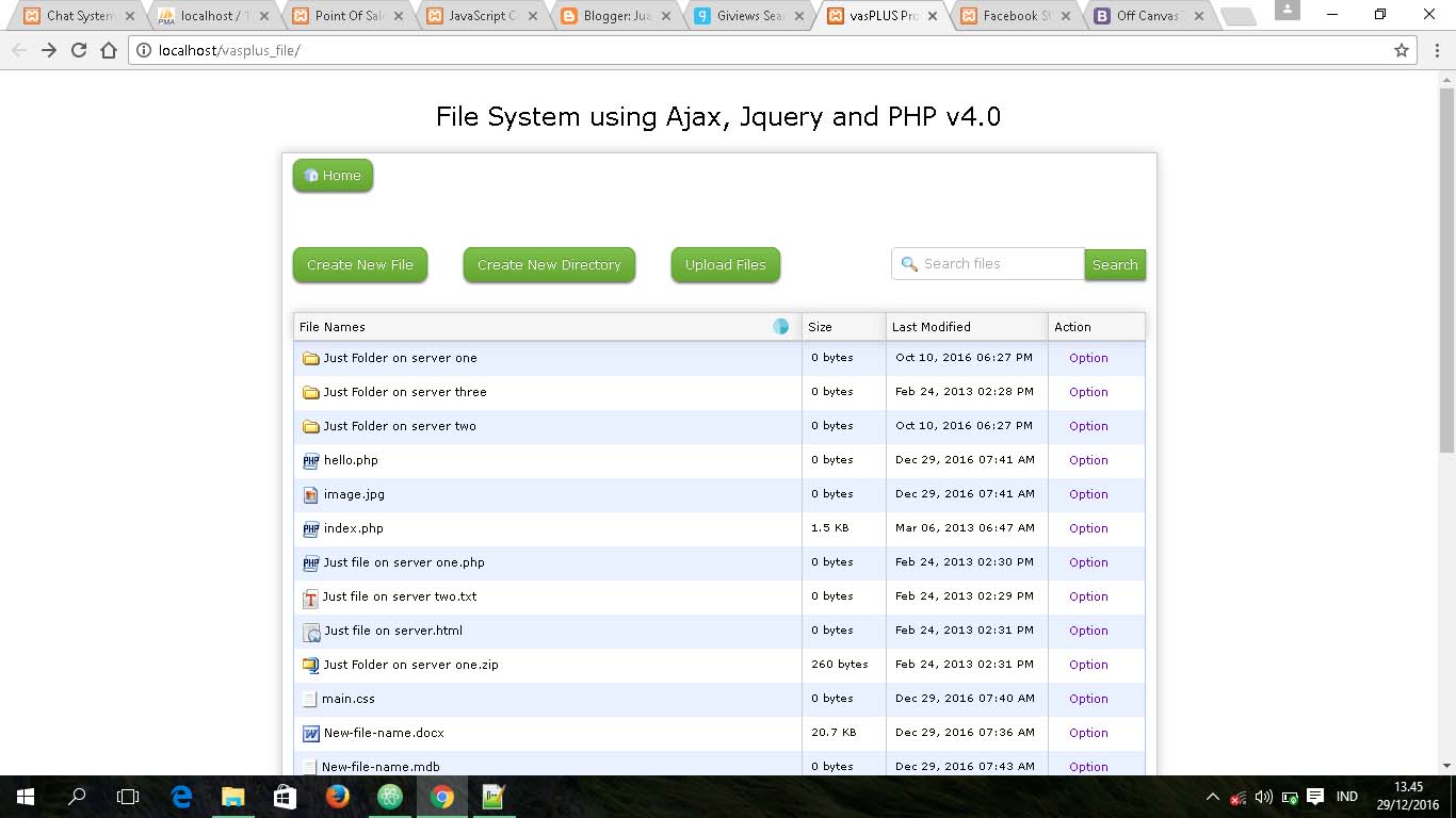 Aplikasi File Manager Menggunakan Php Dan Jquery Autodika