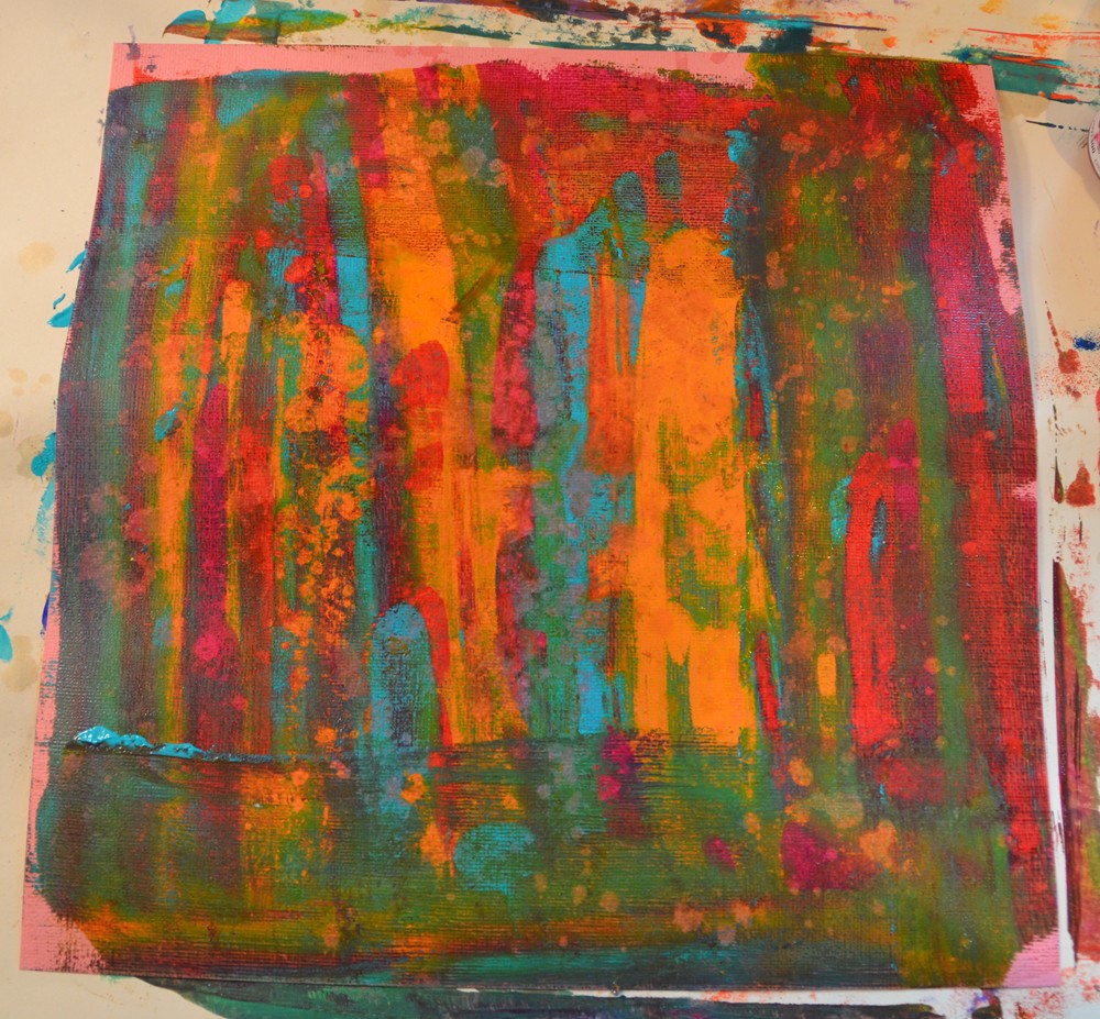 Emily Lagore: Water Spatter Paint Technique