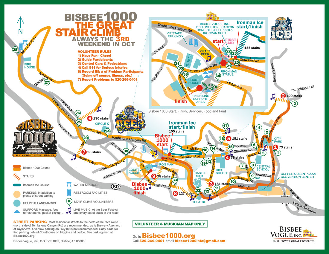 Retirement Before the Age of 59: BISBEE 1000 THE GREAT STAIR CLIMB--We ...