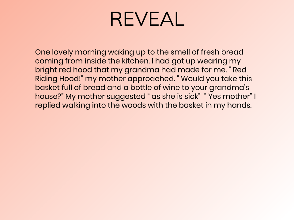 Charlize @ Panmure Bridge School: Imaginative Recount | Tree