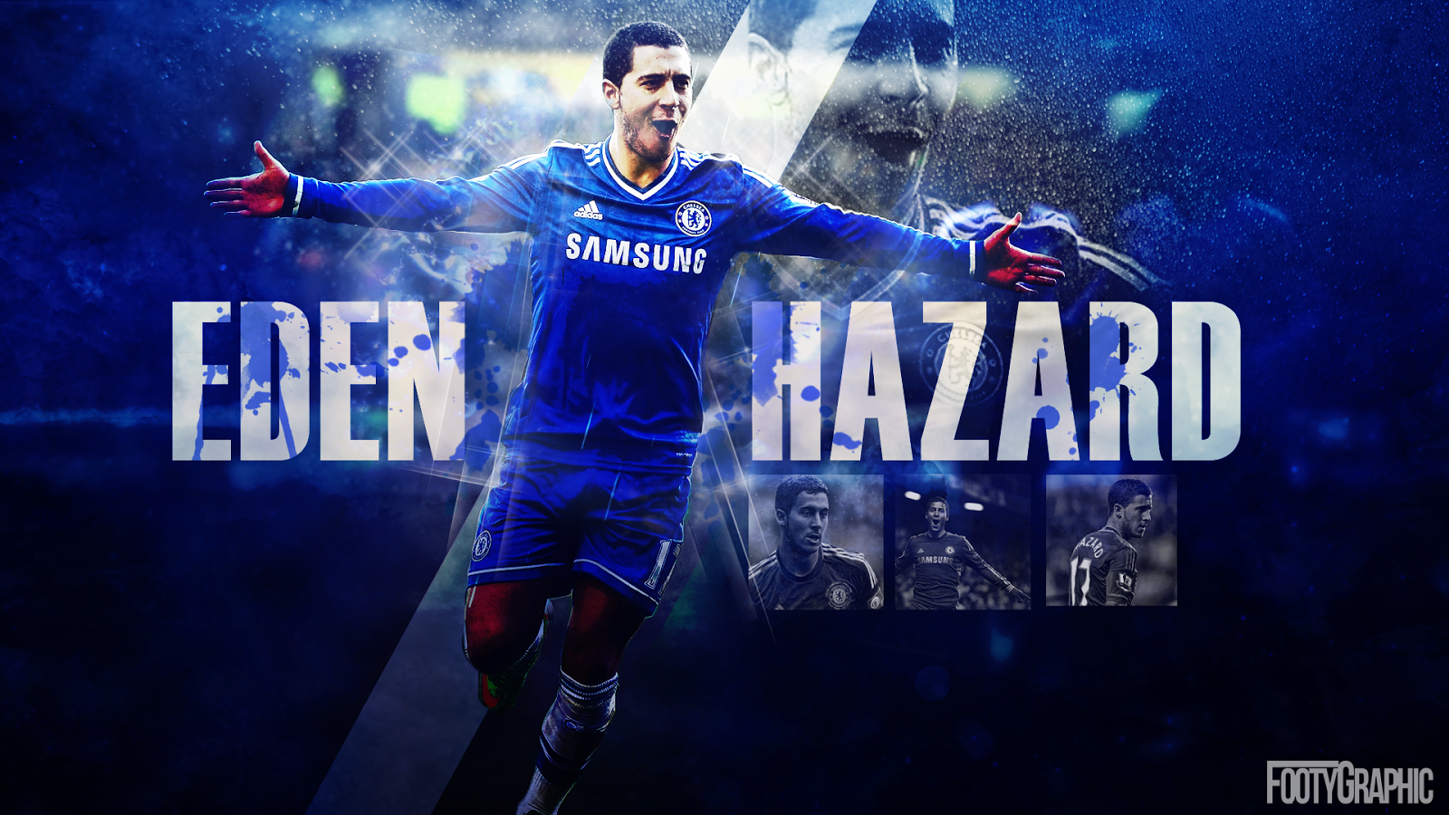 Bộ ảnh nền Eden hazard đẹp nhất 2015 Full HD