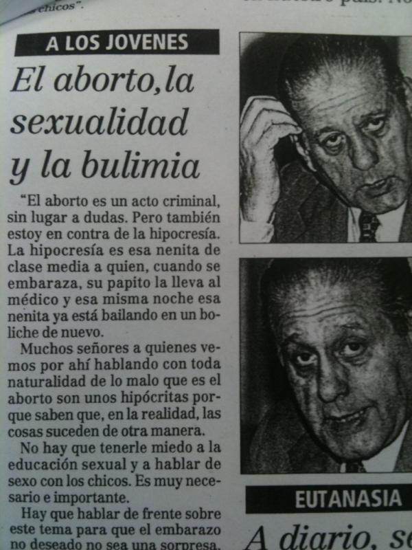 Actitud Jóvenes Pro Vida La Verdad Sobre Favaloro Y El Aborto
